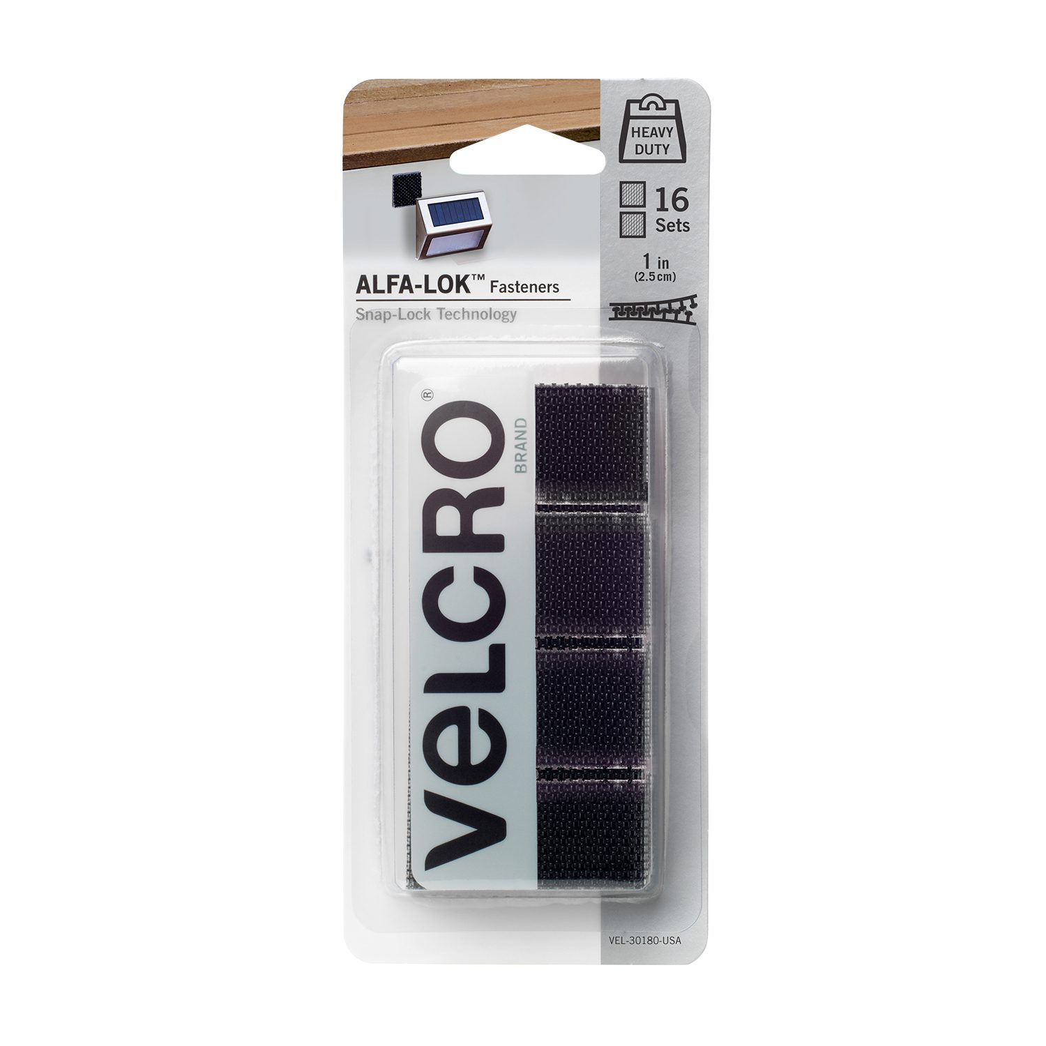 Sujetadores ALFA-LOK® Marca VELCRO® - Sistema Gancho con Gancho