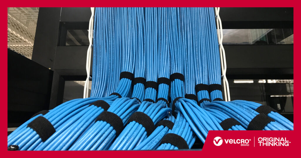 Improve Sustainability with VELCRO® Brand Reusable Cable Ties